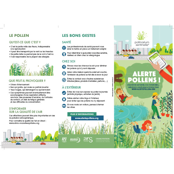 flyer-alerte-pollens - URPS PHARMACIENS Nouvelle-Aquitaine